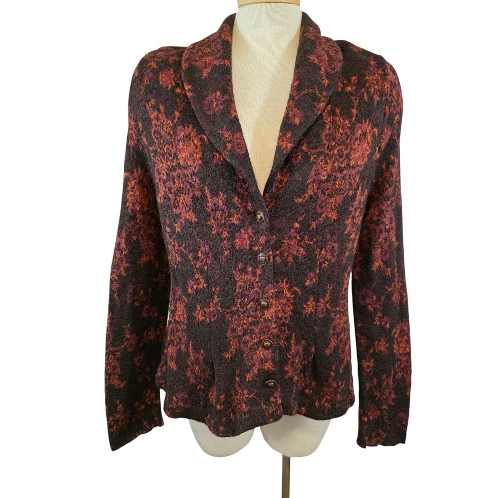 PERUVIAN CONNECTION Sweater Jacket Womans Extra Large… - Gem